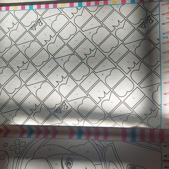 Barbie | Toys | Barbie Color By Number | Poshmark